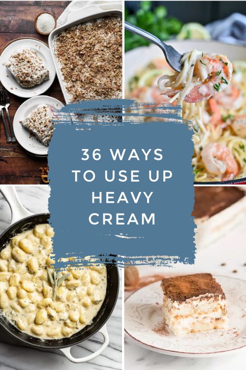 What to make with Heavy Whipping Cream: 36 delicious recipes